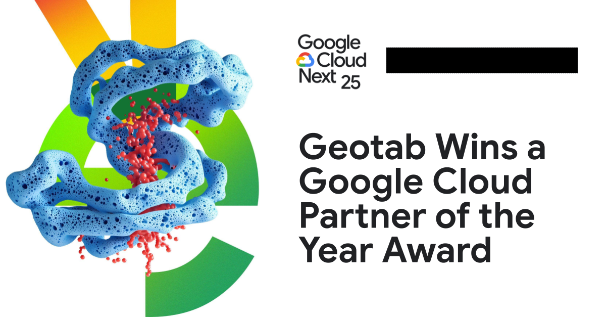 Geotab Wins a Google Cloud Partner of the Year Award l Geotab | Geotab